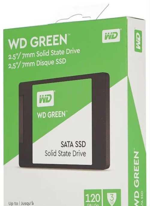 Накопитель SSD 120Gb Western Digital (новый)