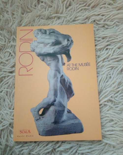 Книга новая на английском Rodin AT the musee Rodin