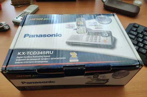 Телефон dect panasonic kx-tcd345ru