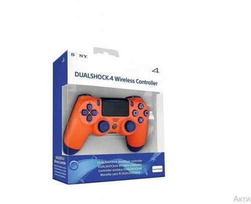 Джойстик PS4 DualShock беспроводной AA Оранжевый