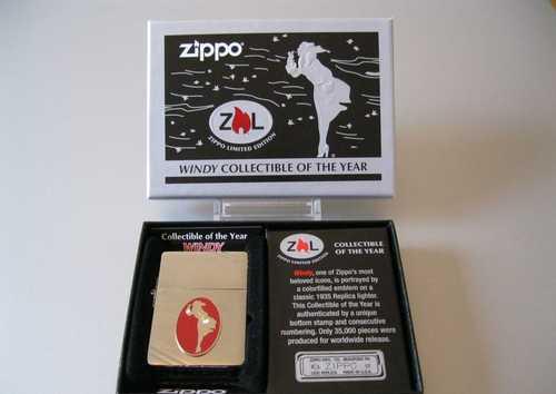 Zippo 1935 Replica Windy Collectible of The Year