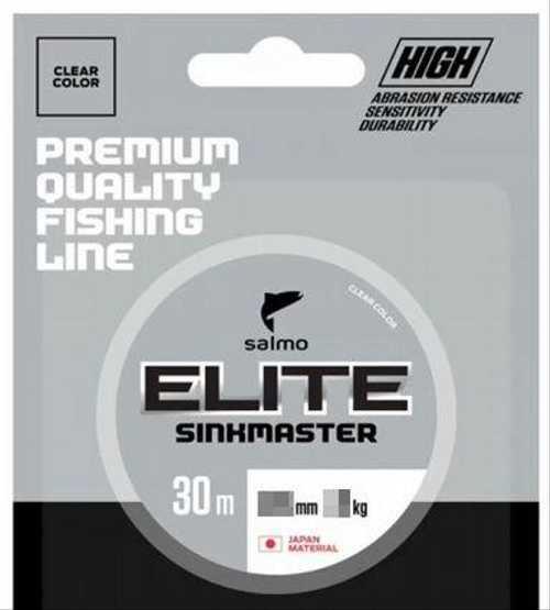 Леска Salmo Elite Sinkmaster 30м 0.12мм прозрачная