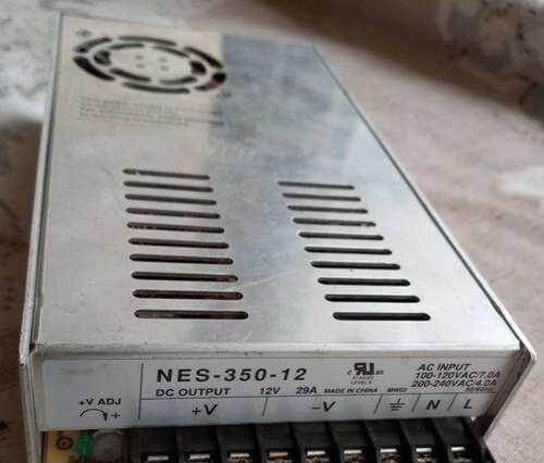 Блок питания NES-350-12