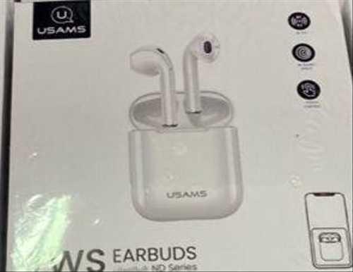 Usams TWS Earbuds наушники с Bluetooth 5.0 новые
