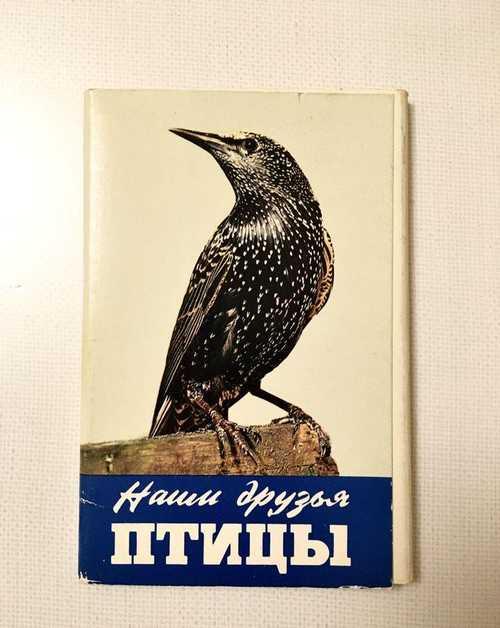 Набор открыток « Наши друзья птицы». СССР