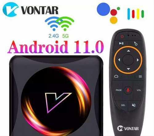 Тв приставка vontar z5 tv box android 10 обзор