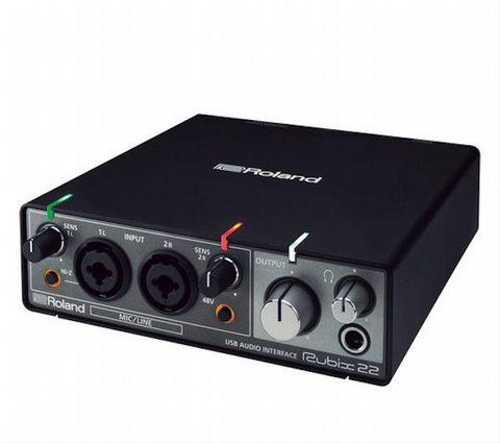 Roland rubix22 внешний аудиоинтерфейс