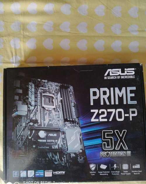 Материнская плата Asus Prime Z-270-P