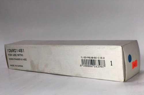 Тонер-картридж Xerox Phaser 6140 Cyan 2000стр. (Bo