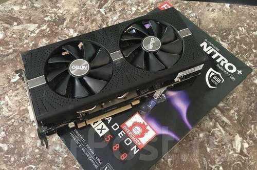 Видиокарта Sapphire Nitro+ Radeon RX 580 4Gb