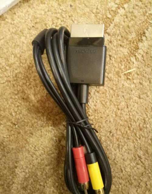 Кабель xbox360 av cable компонентный