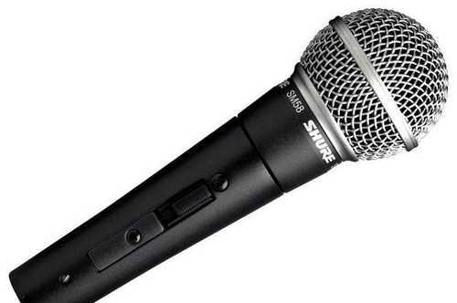 Вокальный микрофон Shure SM58-S, новый