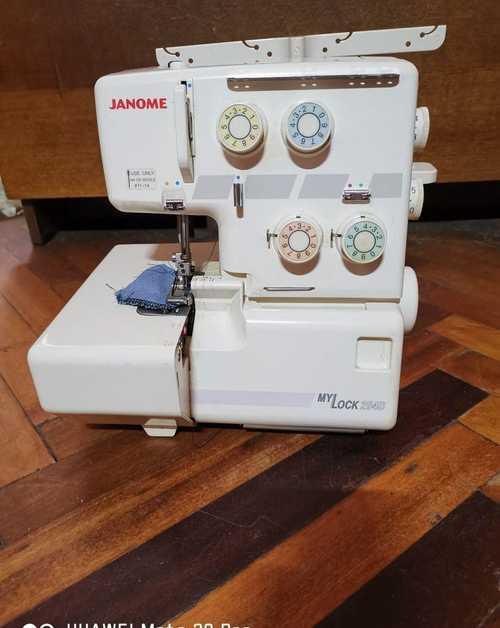 Janome my lock 204d оверлок