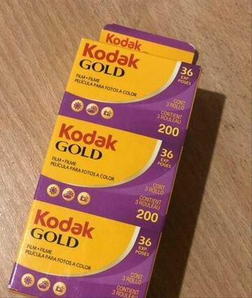 Фотоплёнка Kodak gold 200