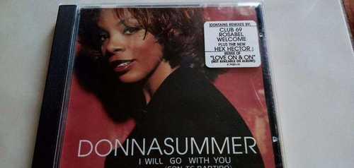 CD Donna Summer "I Will Go With You" 1999 USA