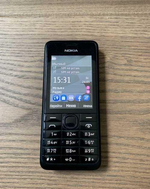 Телефон Nokia 301 Dual sim