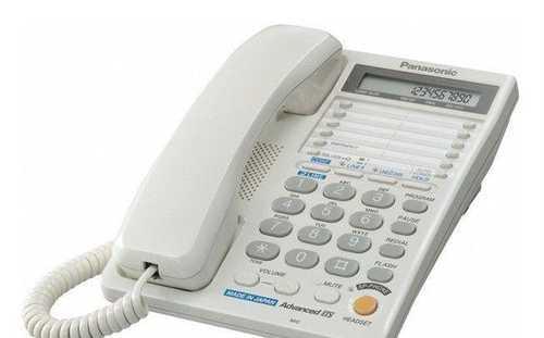 Panasonic KX-TS2368RUW 2-линейный телефон