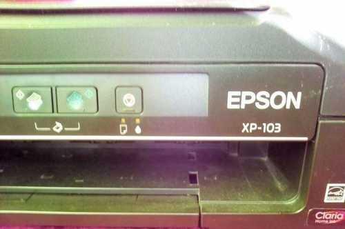 Epson xp 103. Принтер Epson XP 103.