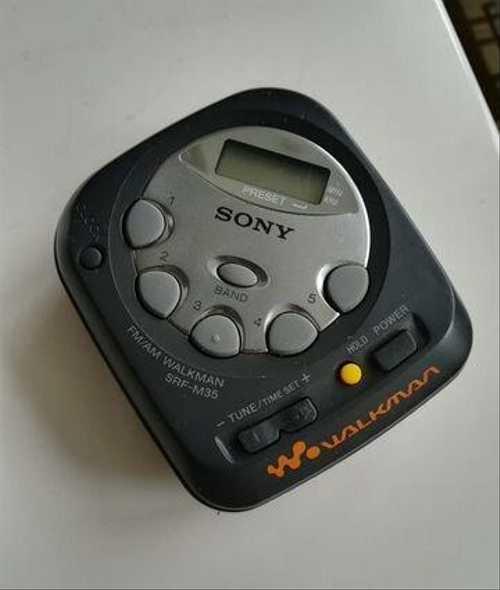 Портативный радиоприемник sony walkman SRF- M35