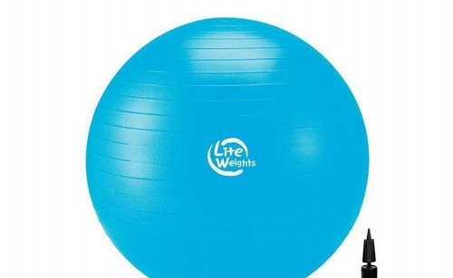 Мяч гимнастический Lite Weights 1867LW 75см с насо