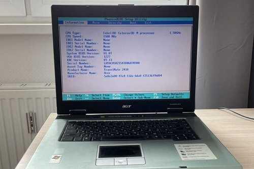 Acer travelmate 2410