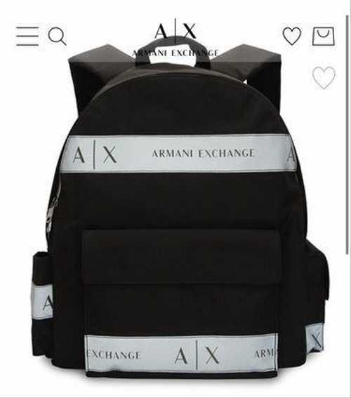 Рюкзак armani оригинал