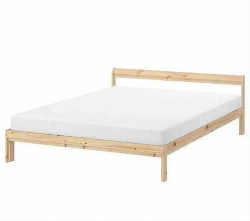 Кровать IKEA нейден 140х200, реечное дно