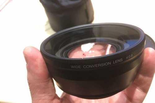 Sony wide conversion lens X0.8 VCL-HG0872