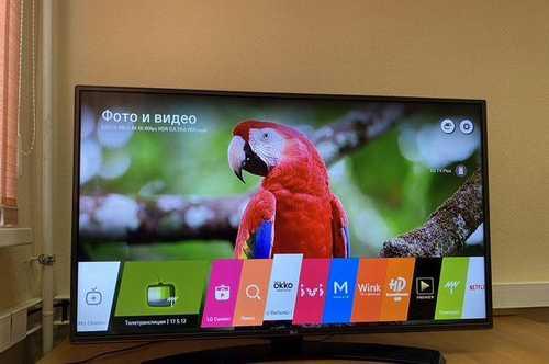 LED LG 43 дюйма 110см Smart TV WiFi