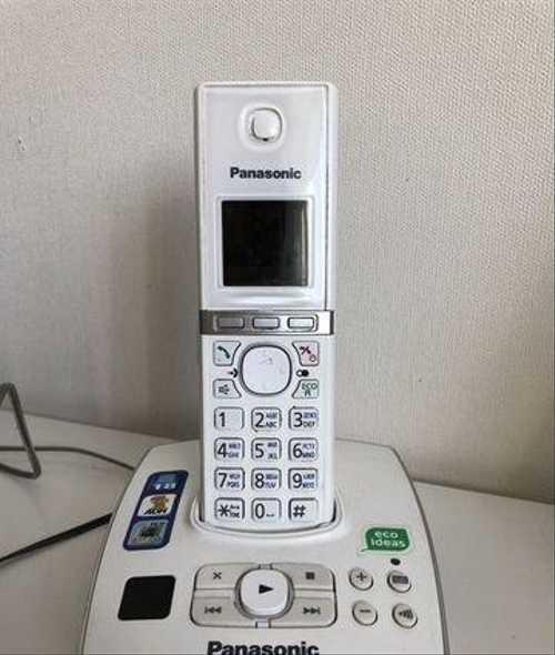 Радиотелефон Panasonic Panasonic KX-TG8061RUW (Бел