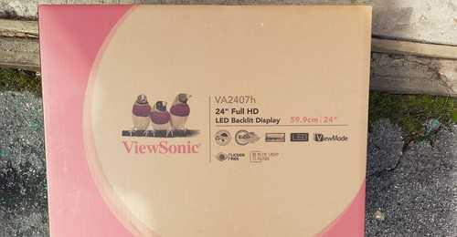 Монитор ViewSonic VA2407h