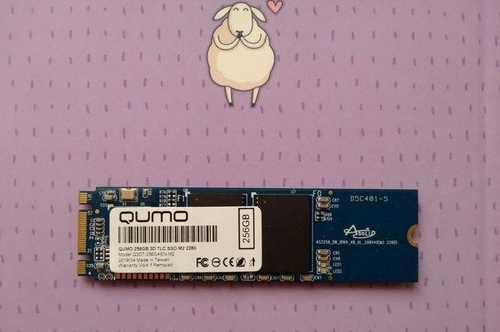 256 гб SSD M.2 накопитель qumo чек и гарантия