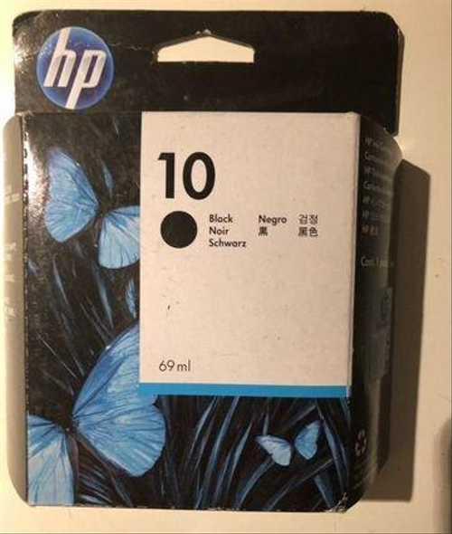 Картридж HP 10, черный