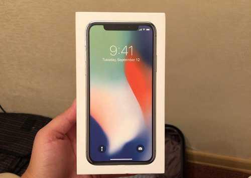 Коробка от iPhone X 256 GB