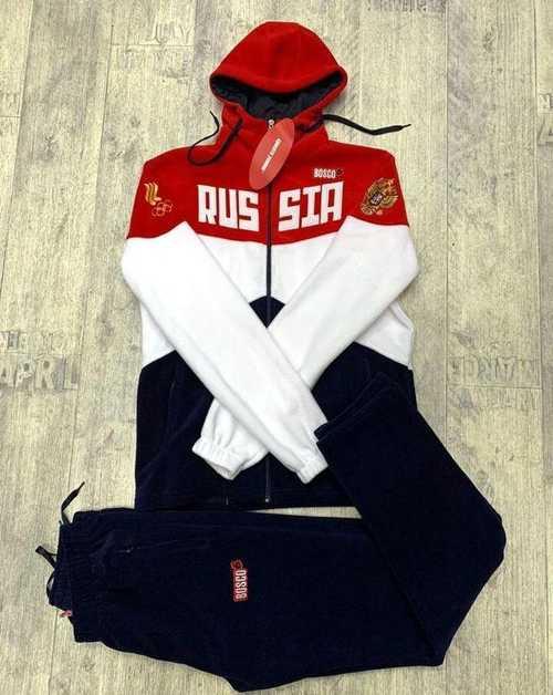 Спортивный костюм флисовый russia bosco