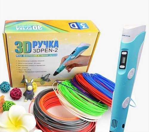 3D ручка 3DPen-2 Бирюзовая