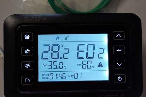 Контроллер температуры влажности Lilytech ZL-7901