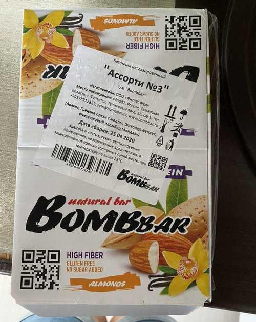 Батончики bombbar