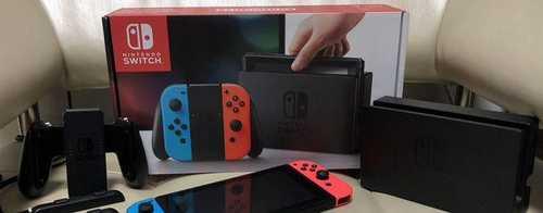 Nintendo switch (прошитая 128gb)