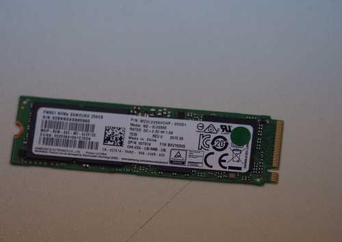 Samsung 950 Pro 256 Гб