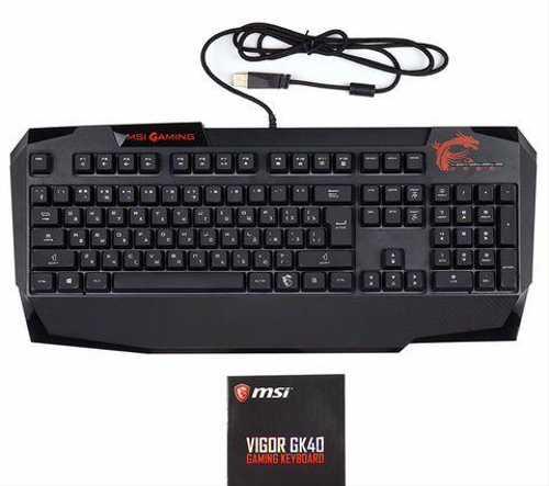 Клавиатура msi vigor gk40 не работают клавиши