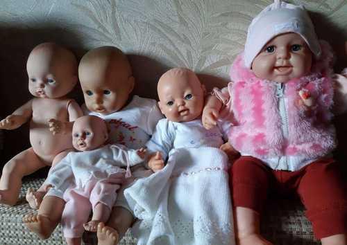 Пакет игрушек для девочки куклы пупсы