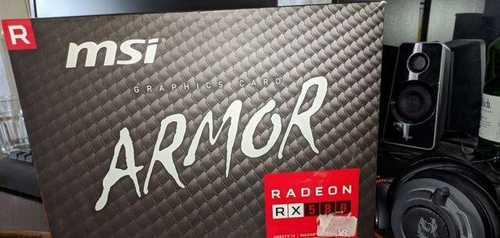 Видеокарта AMD Radeon rx580 8gb Armor