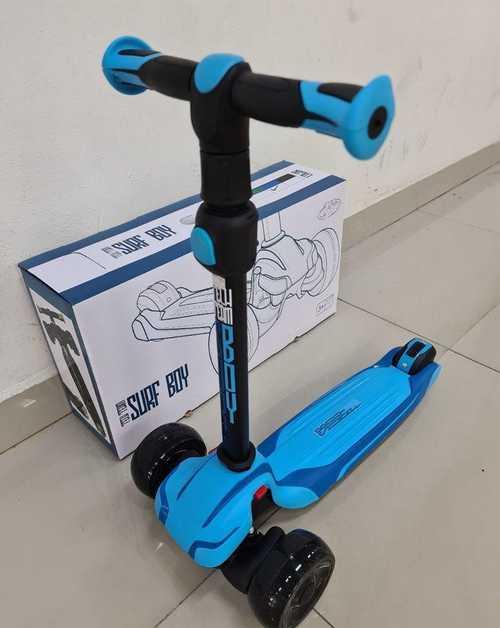 Самокат детский Tech Team Surf Boy (Blue) Новый