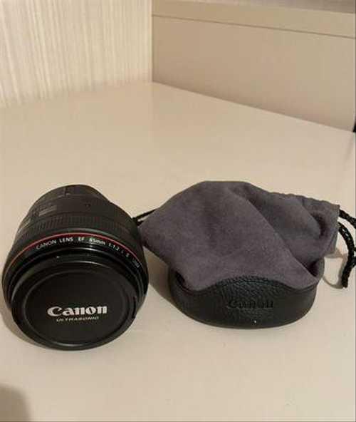 Обектив Canon EF 85mm f/1.2 L II USM