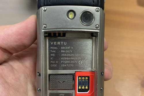 Телефон Vertu Ascent TI