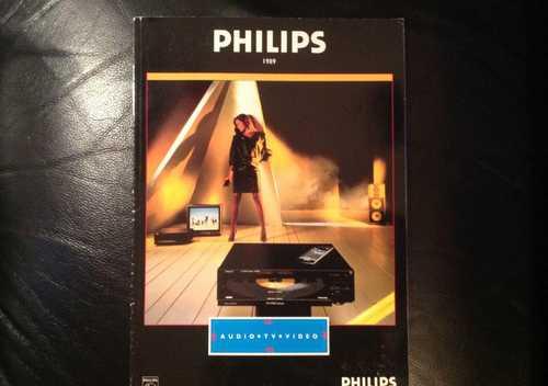 Аудио-видео каталог Philips 1989