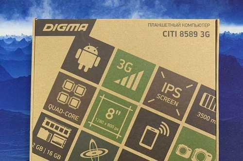 Планшет Digma citi 8589 3G, 2GB, 16GB, 3G, Android