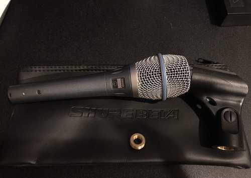 Конденсаторный микрофон Shure Beta 87A