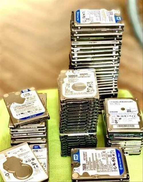 Жёсткие диски для ноутбука 500Гб отличное состоян